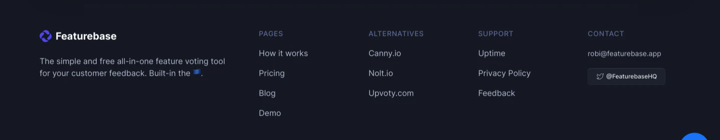 390+ Website Footer Examples for Inspiration | Landingfolio