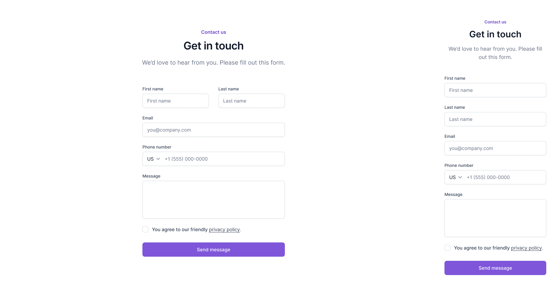 Figma Form Components | Figcomponents