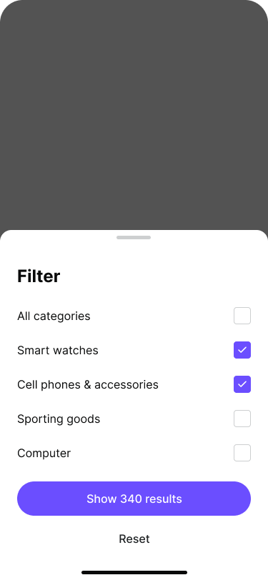 Figma Filter Components | Figcomponents