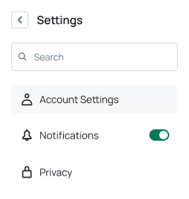 Figma Settings Components | Figcomponents