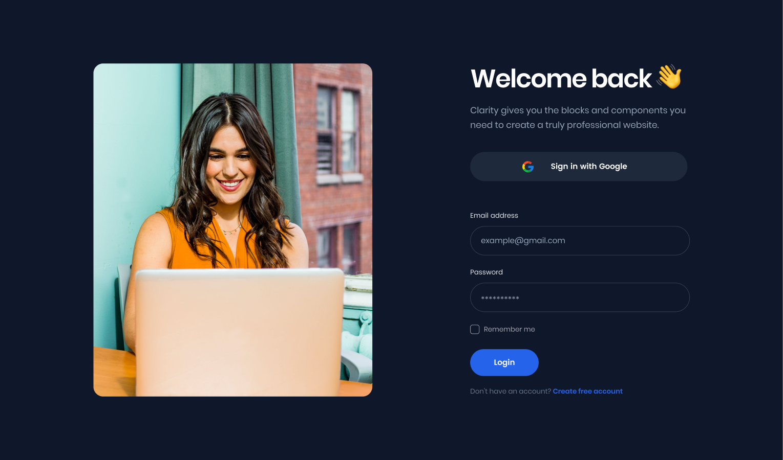 Figma Sign In Components | Figcomponents