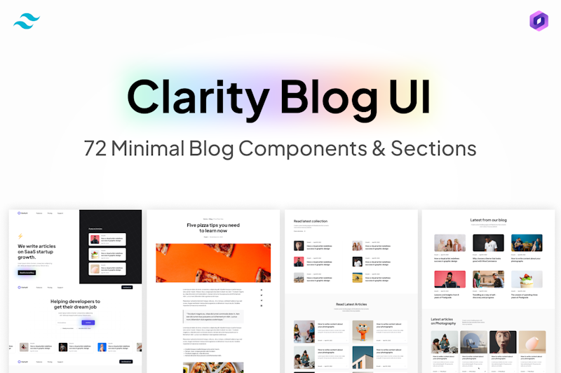 Clarity Blog UI | Figcomponents Clarity Blog UI | Figcomponents